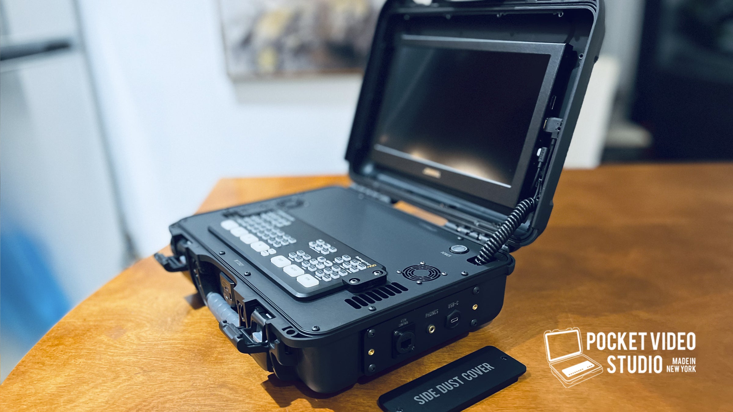 ATEM MINI PRO SDI CASE OUTSIDE PORTS