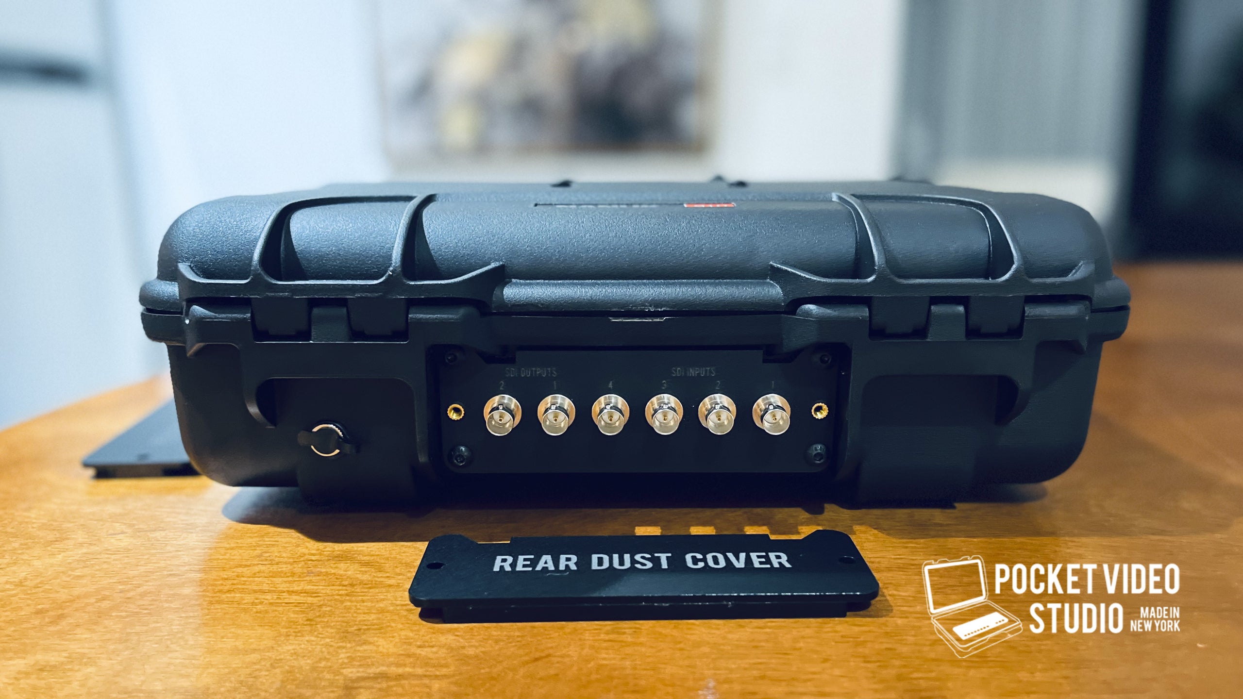 ATEM MINI PRO SDI CASE OUTSIDE PORTS | Pocket Video Studio New York